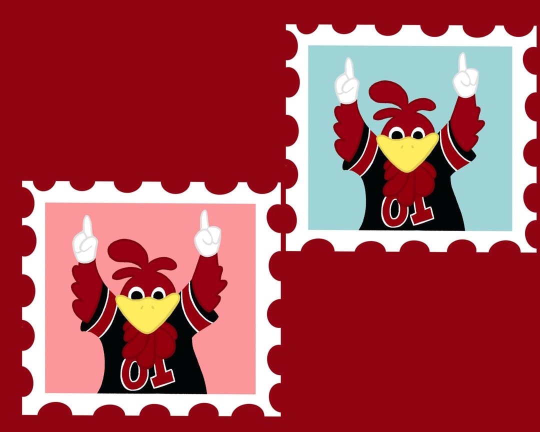 Uofsc Cocky Stamp - Etsy