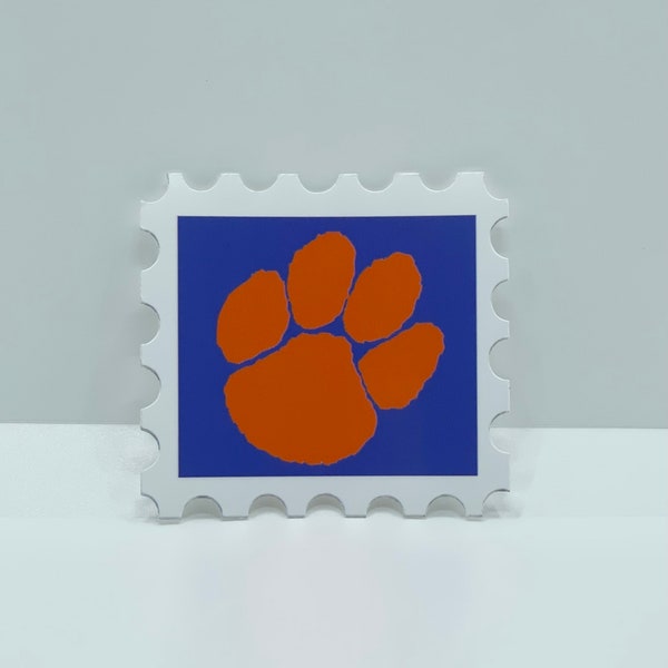 Clemson Paw Decal - Etsy