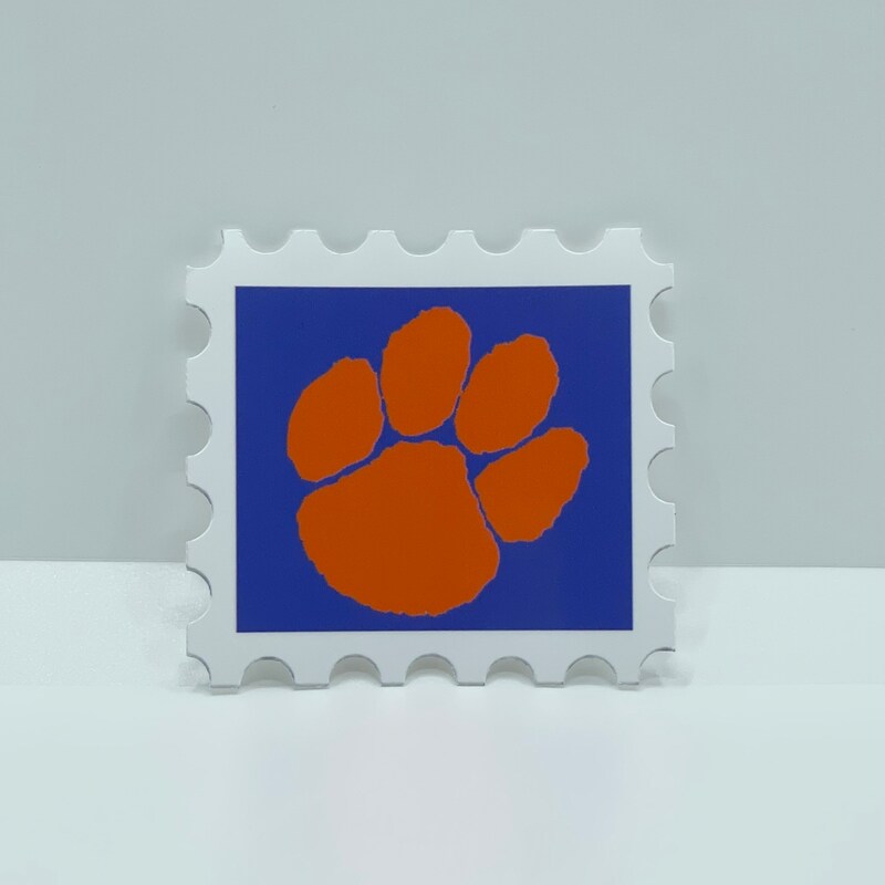 Clemson Paw Decal - Etsy