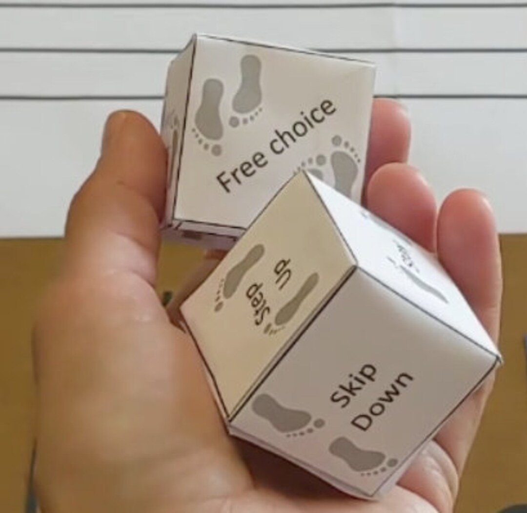 Skips and Steps Dice - Etsy