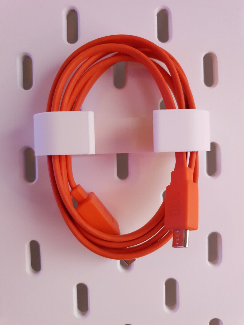 New USB Cable Clip for IKEA Skadis Sort Cables Accessories for IKEA ...