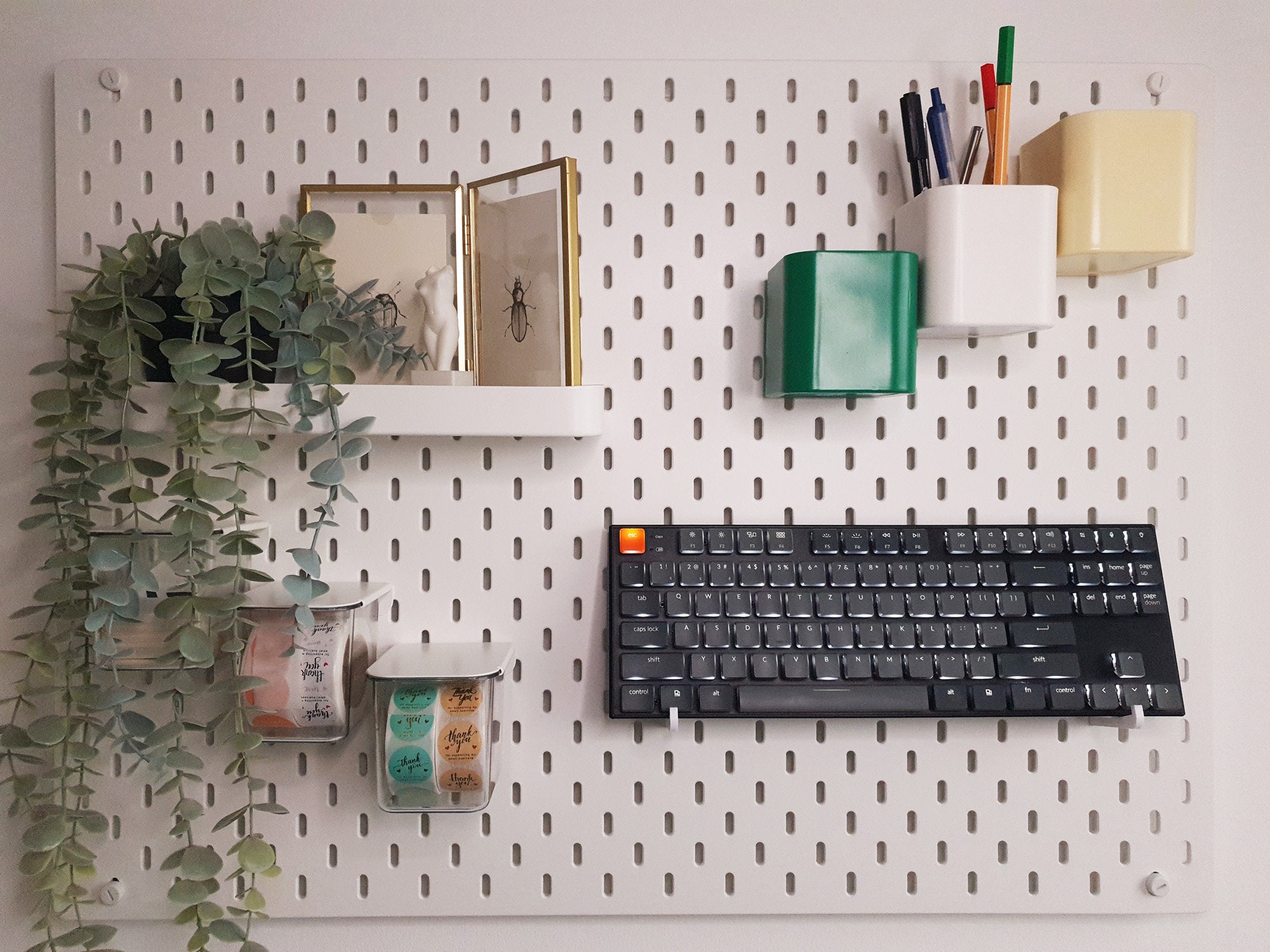 Compact Keyboard Holder for IKEA Skadis Bundles Skadi's Accessories ...