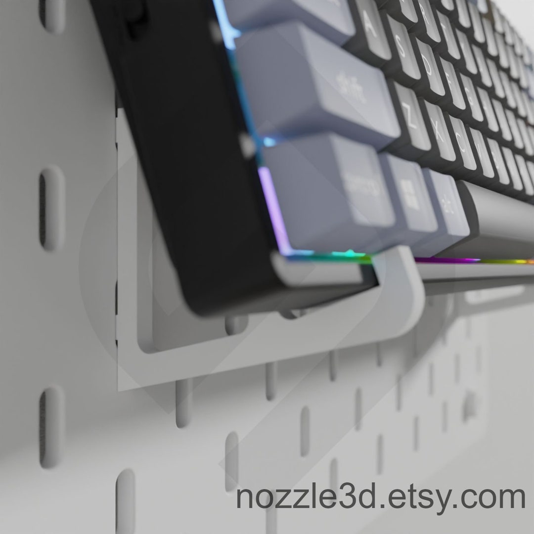 Compakt Keyboard Display Stand for IKEA Skadis Minimalist Design IKEA ...