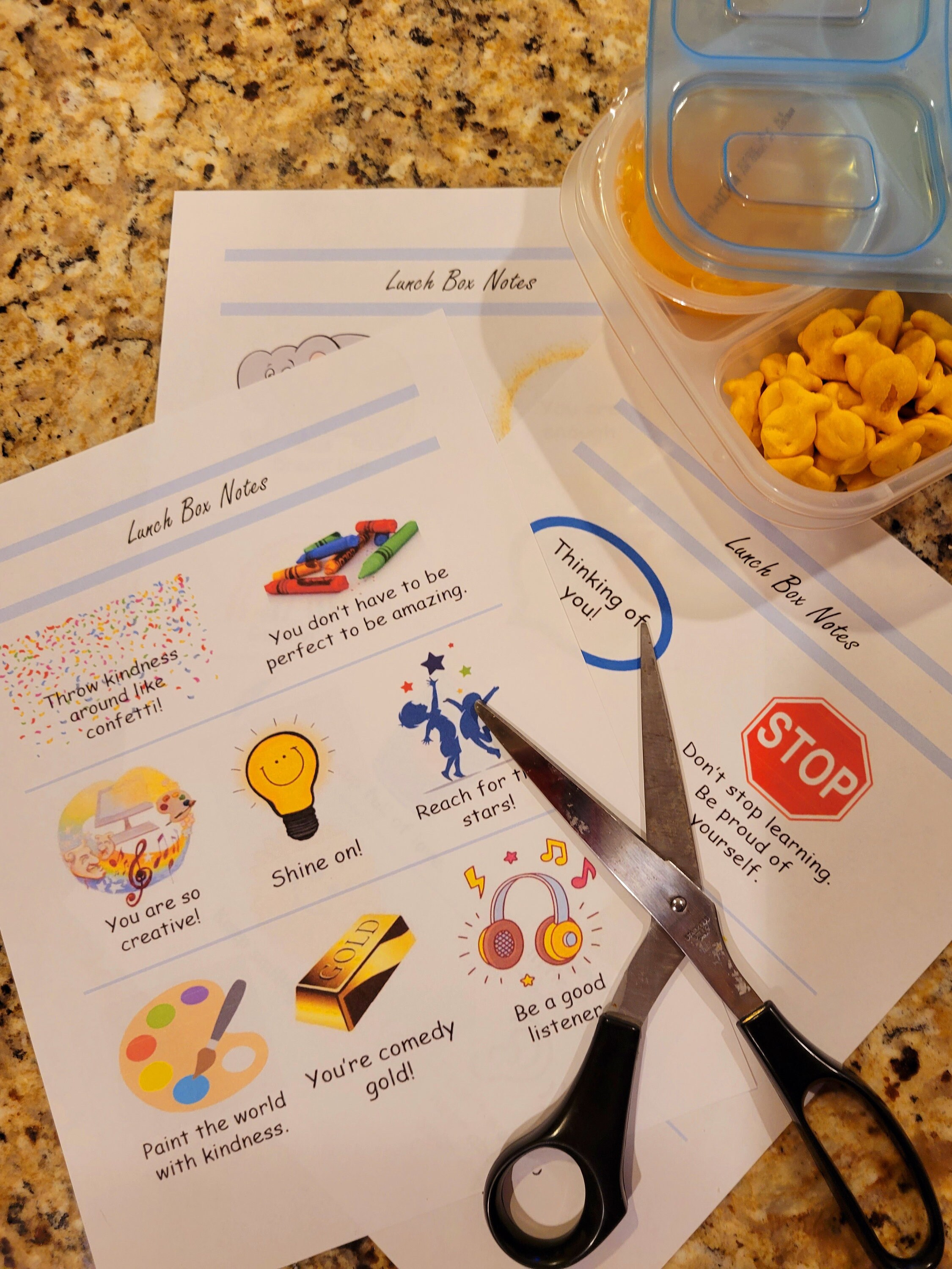 Printable Lunch Box Notes III School Lunch Box Notes US - Etsy