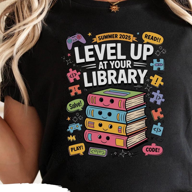 Library Shirt - Etsy