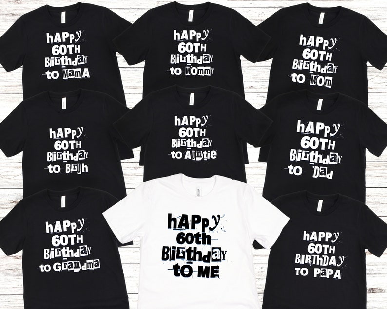 Funny Birthday Group Shirts Birthday Crew Birthday T Etsy