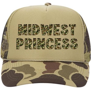 Midwest Princess Camouflage Trucker Hat - Etsy