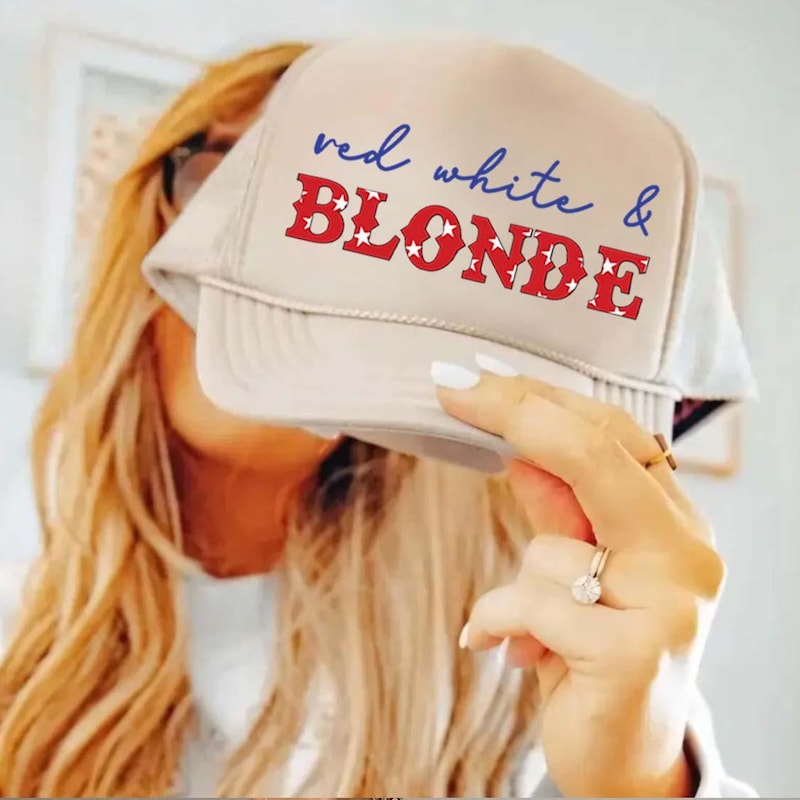 Blonde Fashion Template - Etsy
