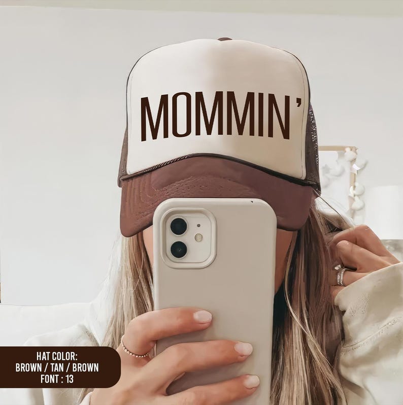 Mommin' Custom Trucker Hat - Etsy