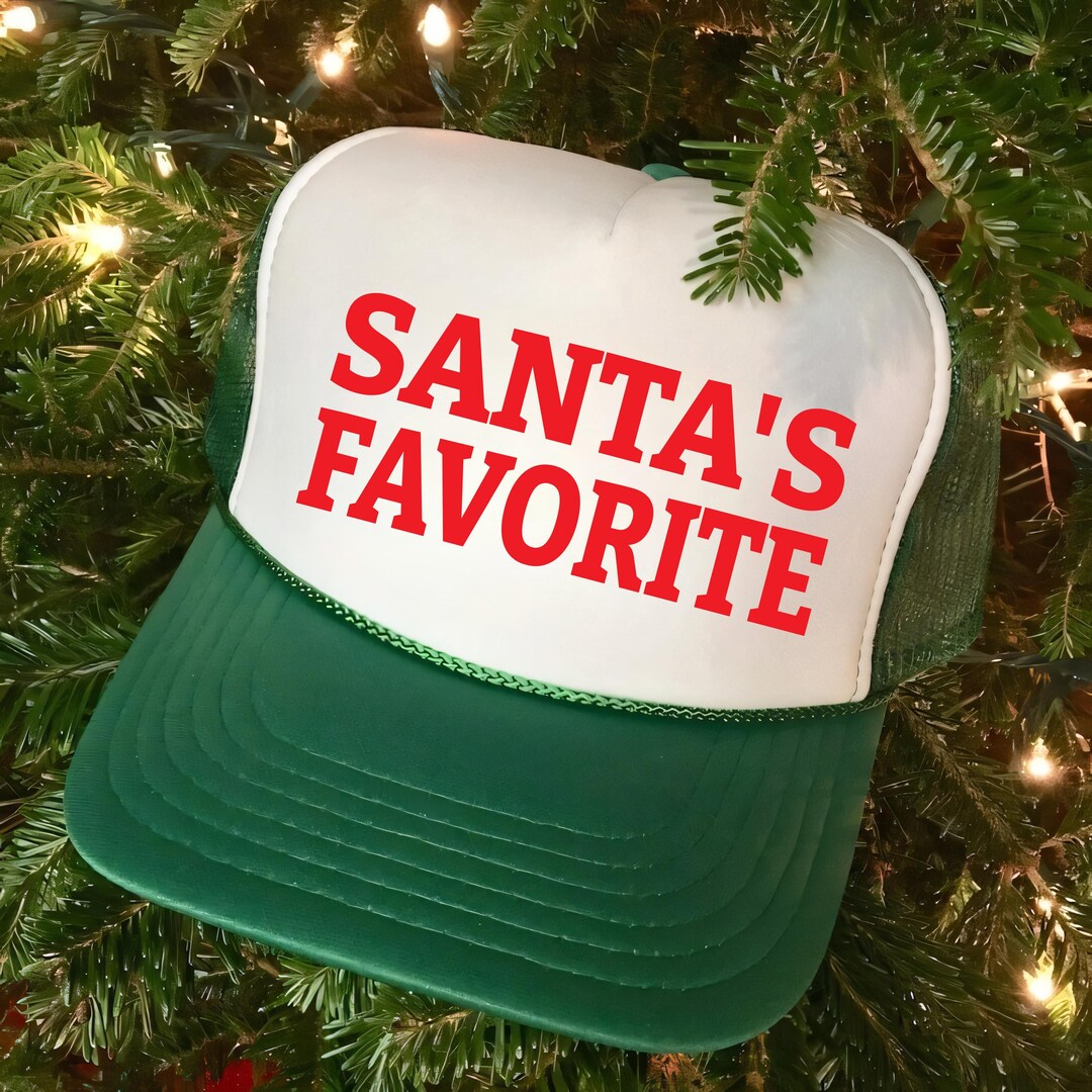 Christmas Trucker Hat, Christmas Hat, Christmas Apparel, Christmas Gift ...