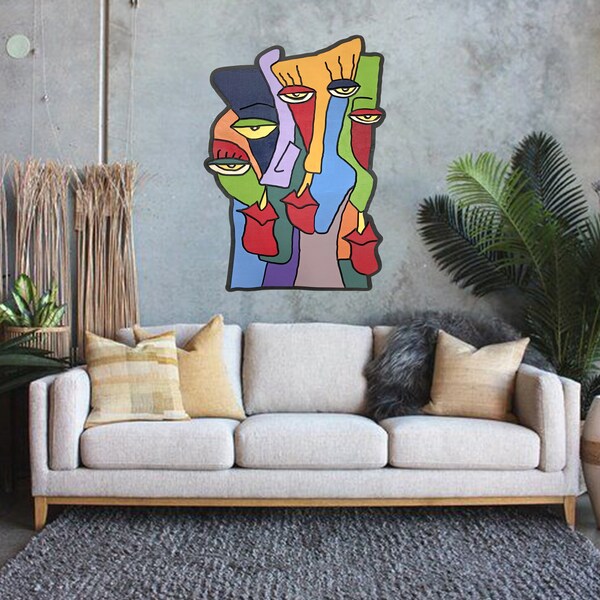 Abstract Face Mask - Etsy