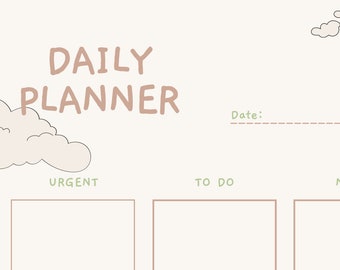 MANLY Daily to Do List Instant Download Daily Planner - Etsy