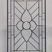 Clear Beveled Stained Glass Window Panel-made to Order - Etsy