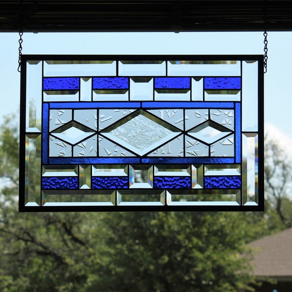 Stained Glass Window Panel - Etsy