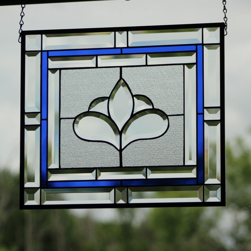Leaded Glass Panel - Etsy