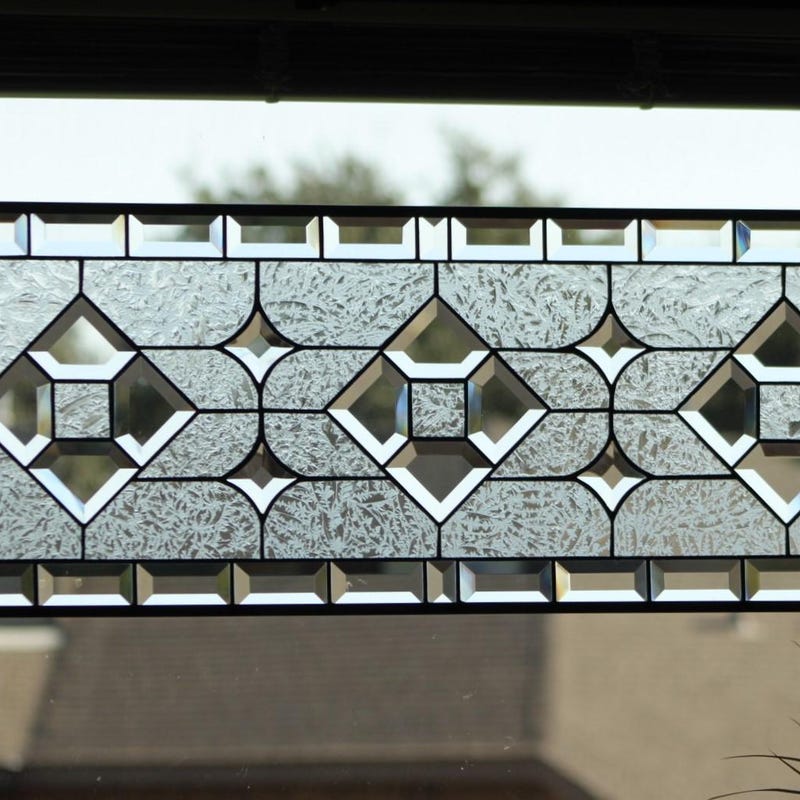 Stained Glass Transom Window - Etsy