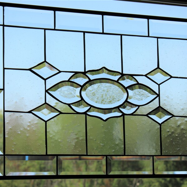 Stained Glass Panel for Rectangular Windows - Etsy