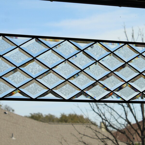 Leaded Glass Panel - Etsy