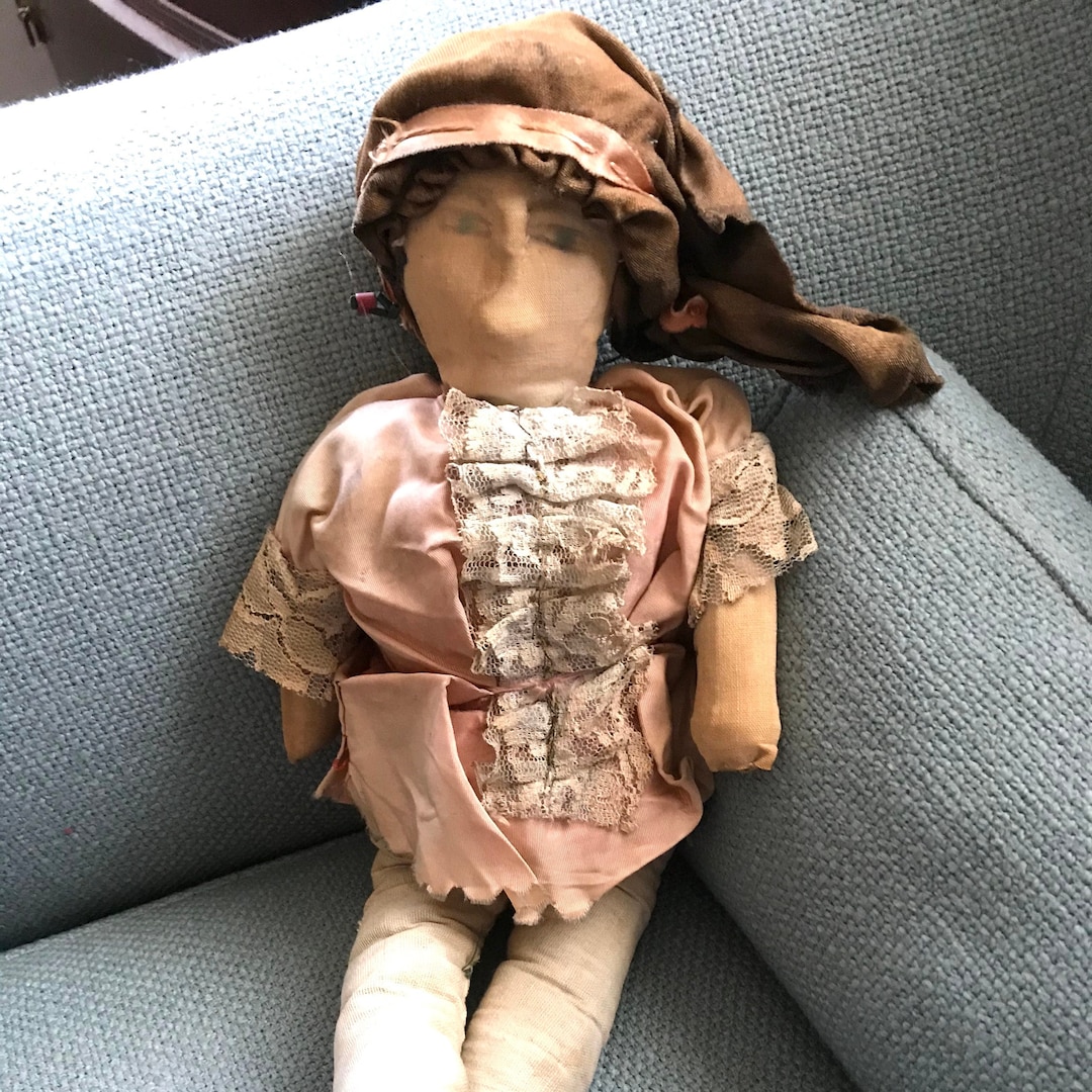 Antique Cloth Doll - Etsy