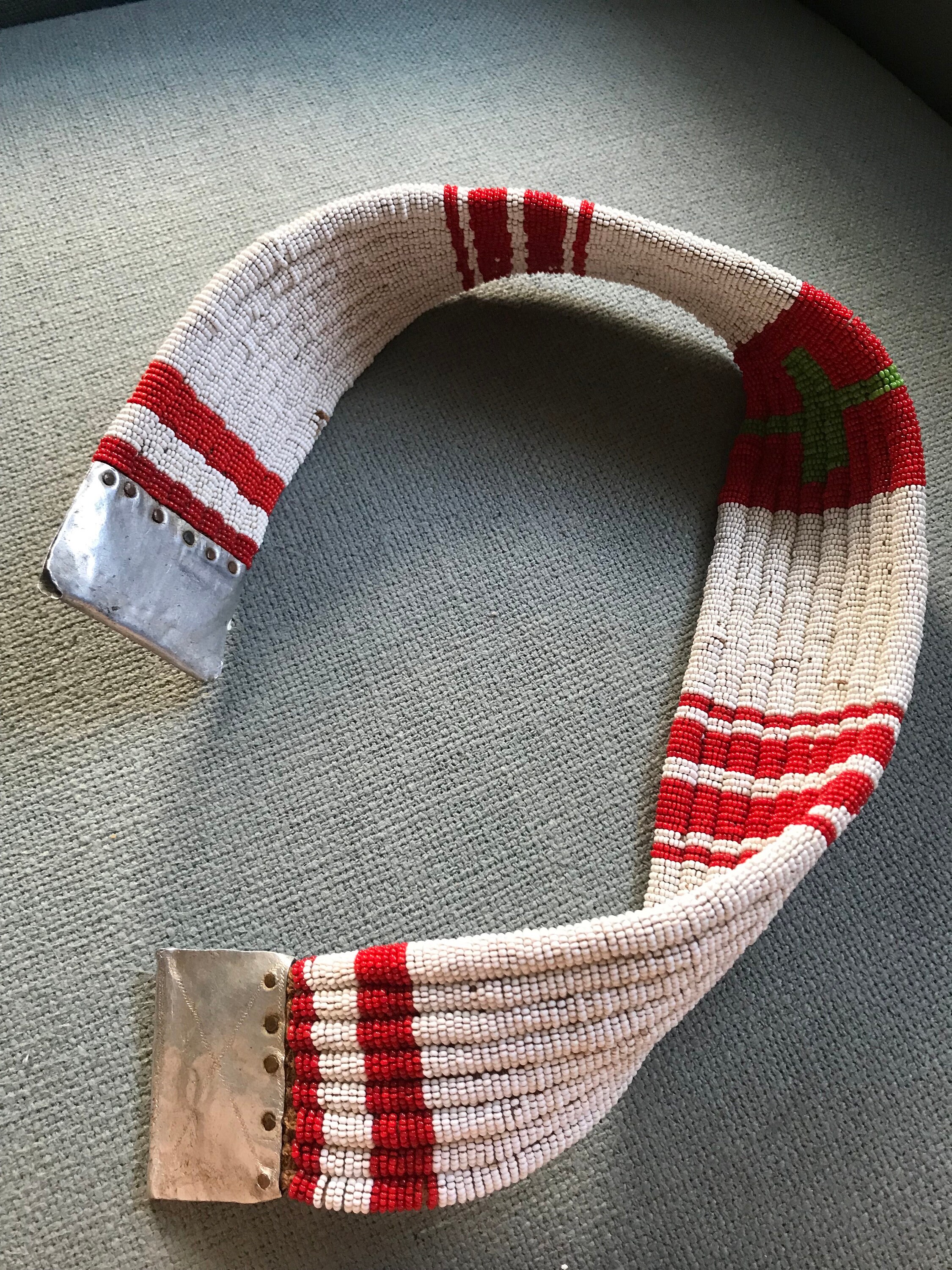 Belt Authentic Zulu Beaded Umushi - Etsy