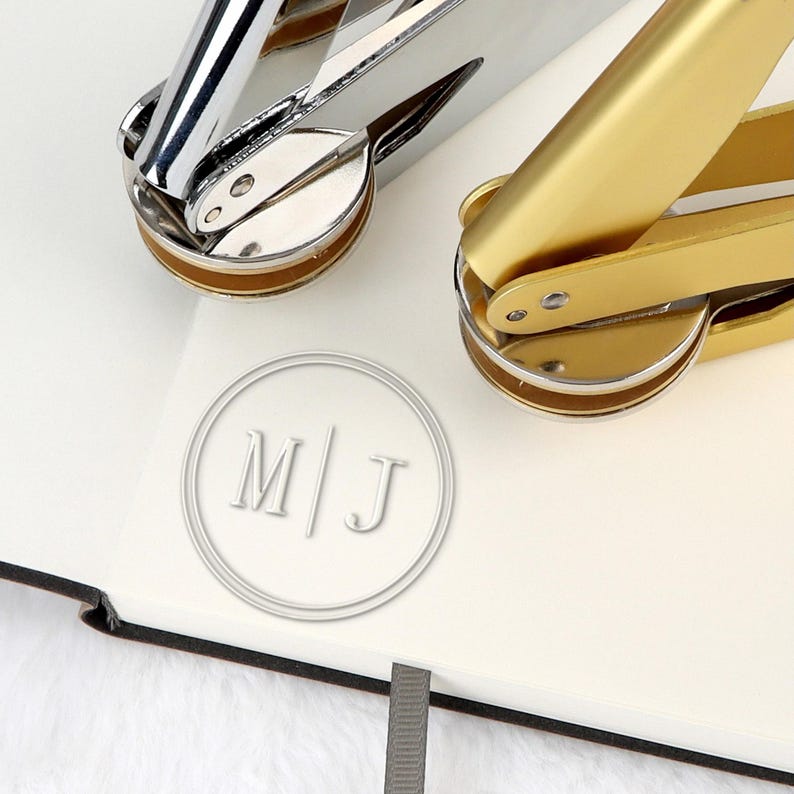 Custom Monogram Embosser, 20 Designs, Custom Your Own Embosser for ...