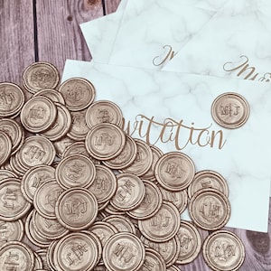 Custom Wax Seals, Handmade Wax Seal Sticker, 20 Logo Collection, Wax ...