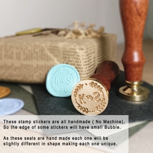 Custom Wax Seals, Handmade Wax Seal Sticker, 20 Logo Collection, Wax ...
