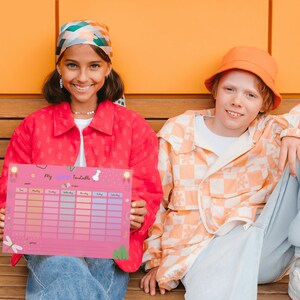 Printable School Calendar: Simplify Your Timetable With Our Fillable ...