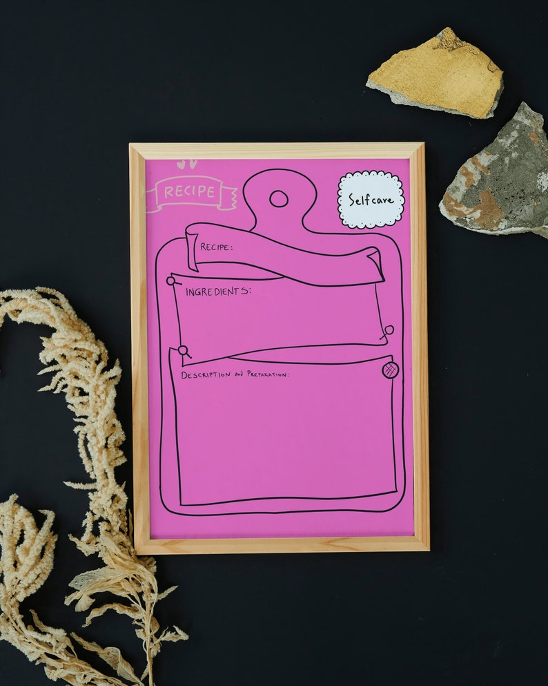 Daily Recipe Planning Notebook - Kitchen Planner - To-do List ...