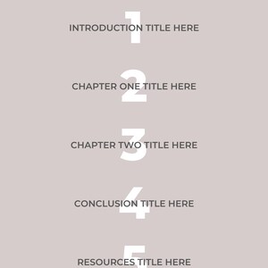 Ebook & Workbook Canva Template | Modern Pink A4 Design | Editable ...