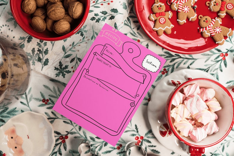 Daily Recipe Planning Notebook - Kitchen Planner - To-do List ...