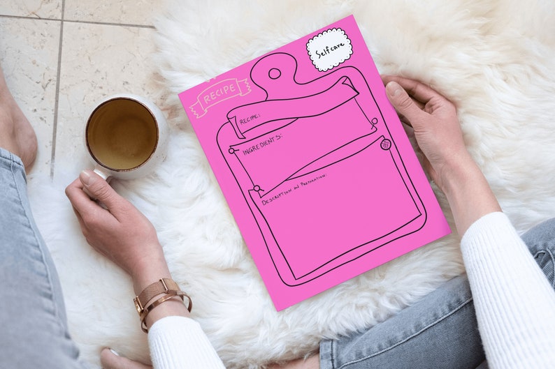 Daily Recipe Planning Notebook - Kitchen Planner - To-do List ...