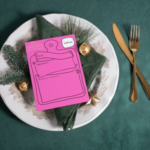 Daily Recipe Planning Notebook - Kitchen Planner - To-do List ...