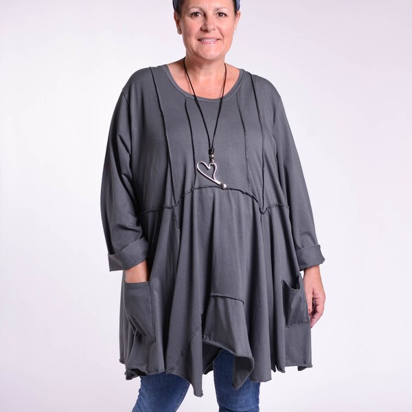 Plus Size Tunic Top - Etsy