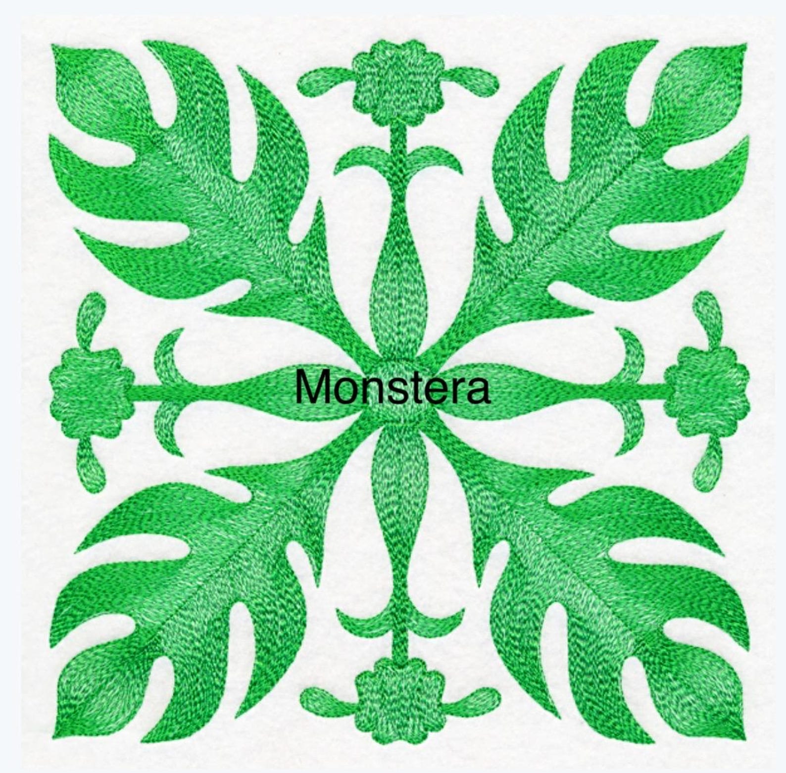 Hawaiian Quilt Blocks, Quilt Squares. Size 9, 6, 4 - Etsy