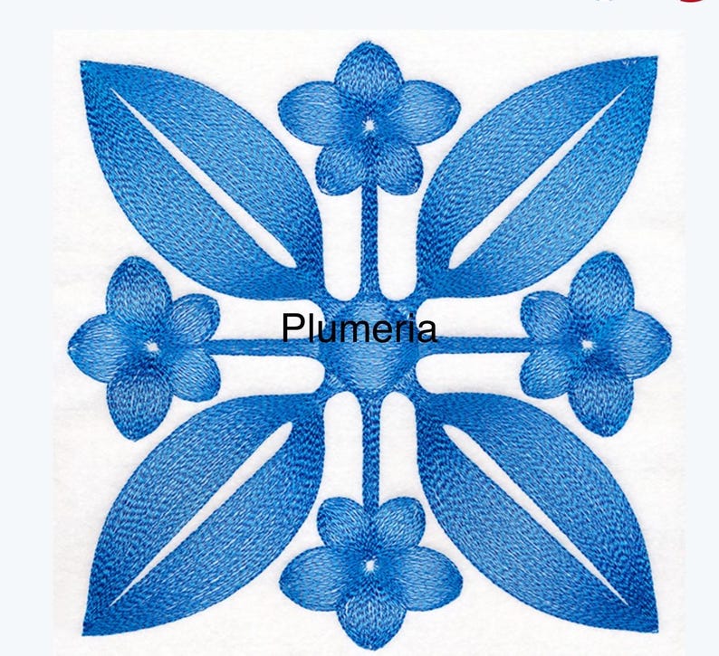 Hawaiian Quilt Blocks, Quilt Squares. Size 9, 6, 4 - Etsy