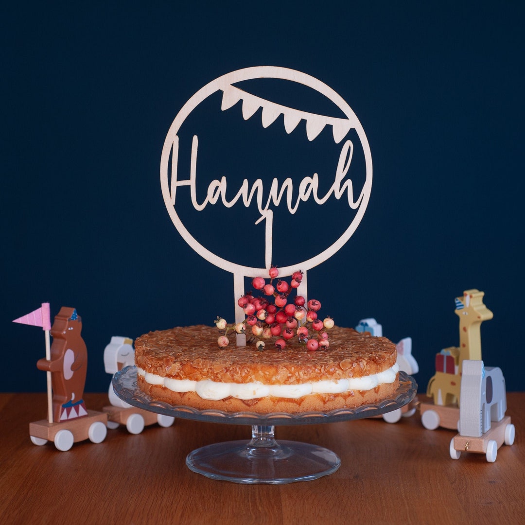 Cake Topper Birthday Child Personalized Cake Topper Cake - Etsy