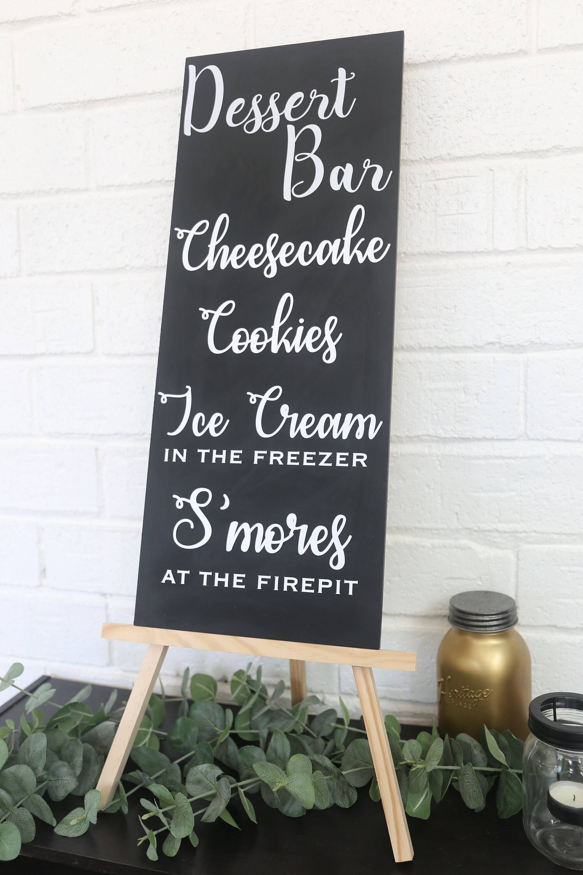 Custom Chalkboard Dessert Sign//custom Dessert Bar Sign, Custom Dim Sum ...
