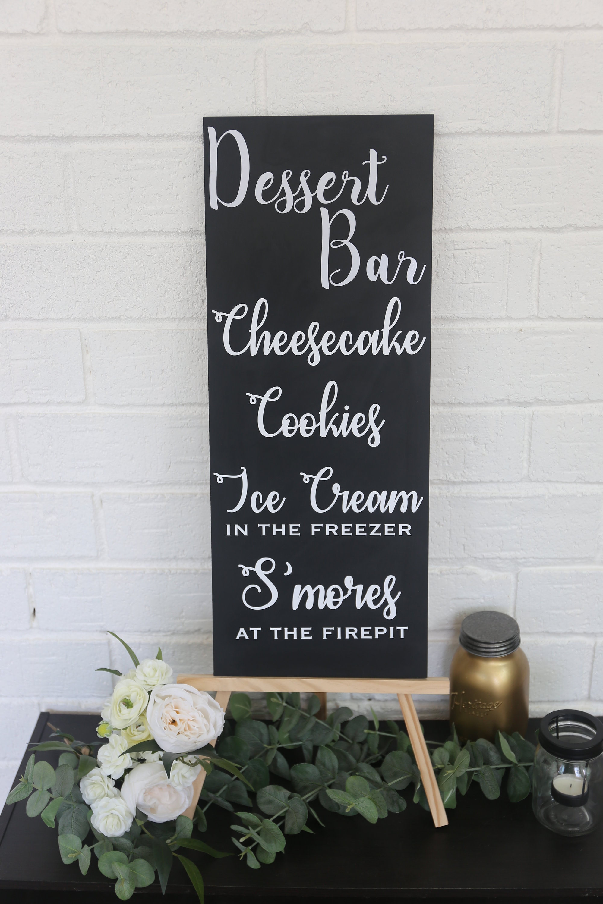 Custom Chalkboard Dessert Sign//custom Dessert Bar Sign, Custom Dim Sum ...