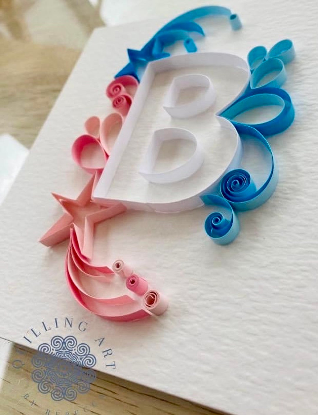 Quilling Art, Custom Name Art, Gift for Newborn, Name Art, Nursery Wall ...