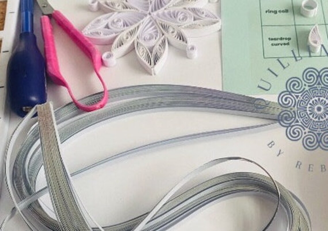 Quilling for Beginners, Quilling Template, How to Make Basic Quilling ...