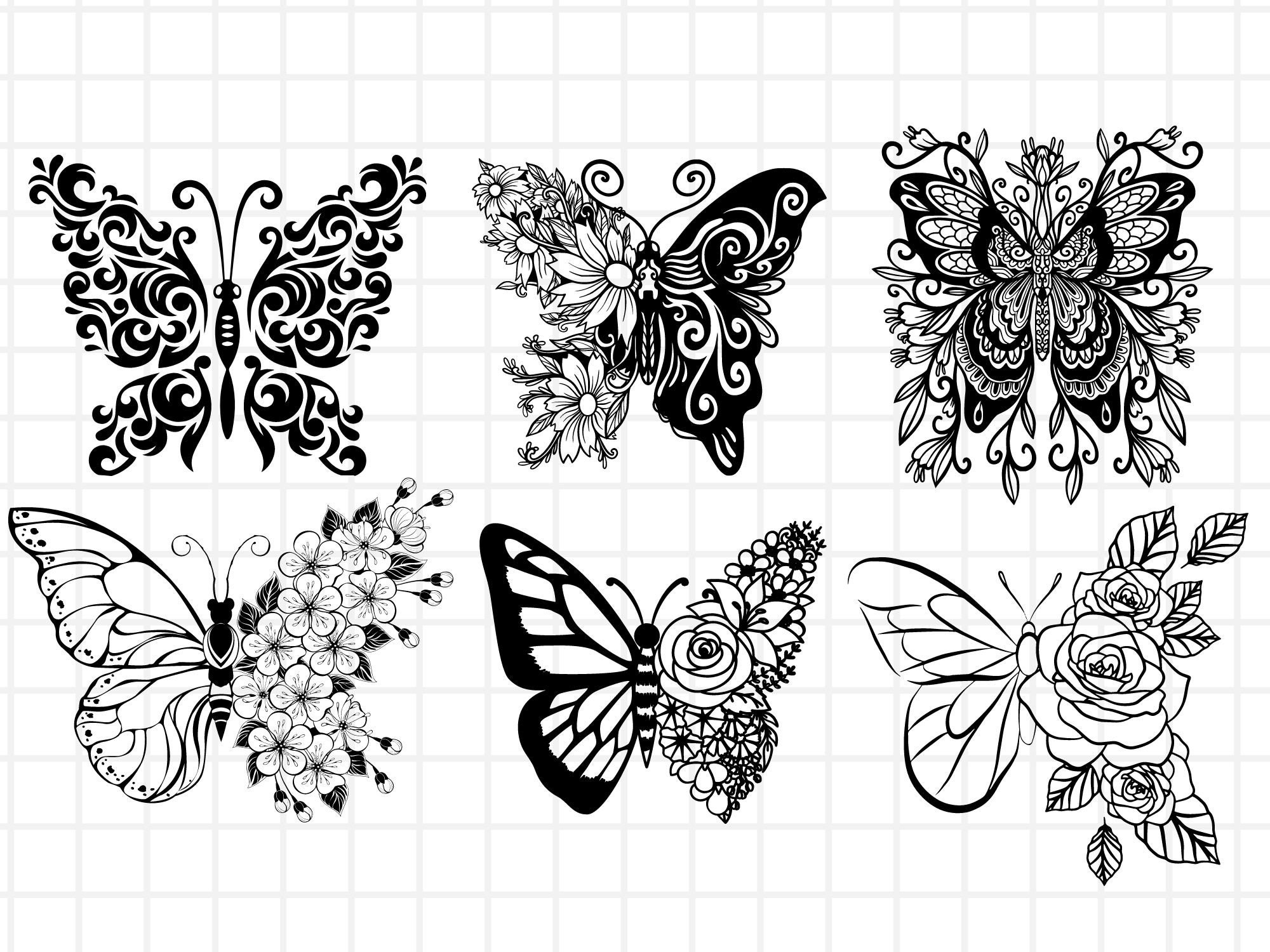 Mariposa Svg Bundle Mariposas Svg Mariposa Clipart Mariposa - Etsy México