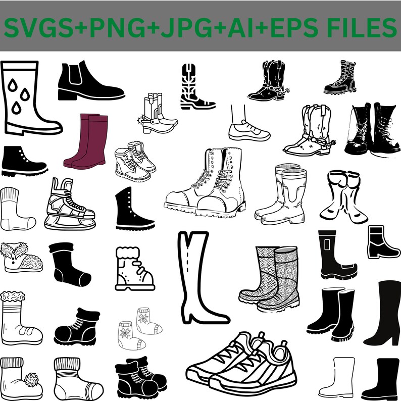 Sneaker Svg Shoes Svg Trainer Svg Converse Svg Footwear PNG SVG EPS Cut ...