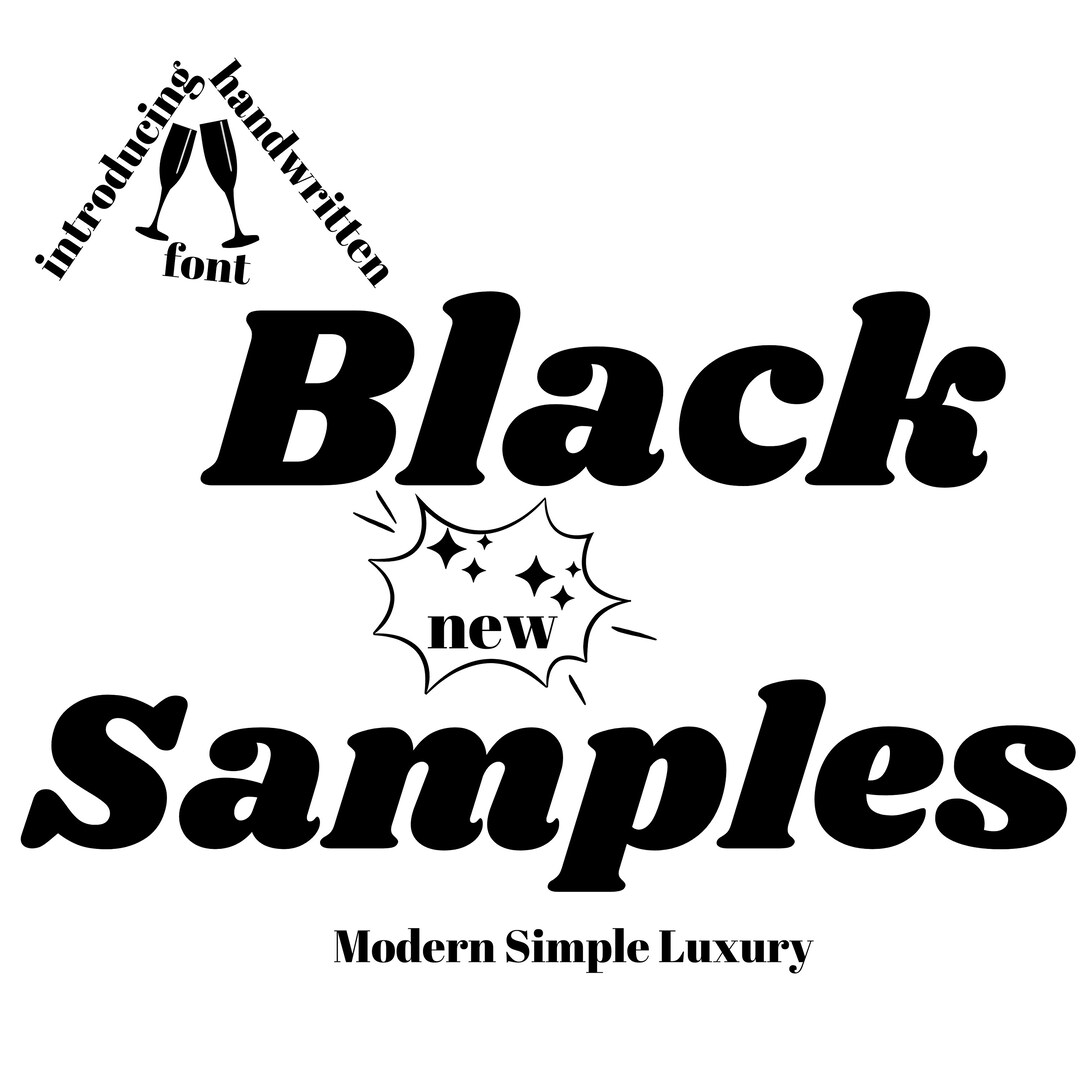 Black Samples Svg , Handmade Font Svg , Black Font Svg , Black Sample ...