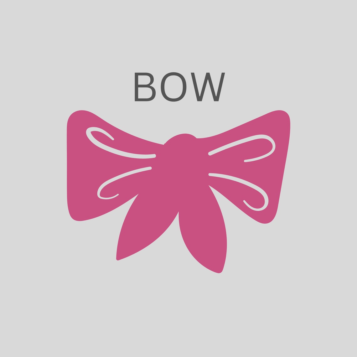 Bow Pattern SVG Designs for Your Little Ones, Bundle of Bow Png and Bow ...