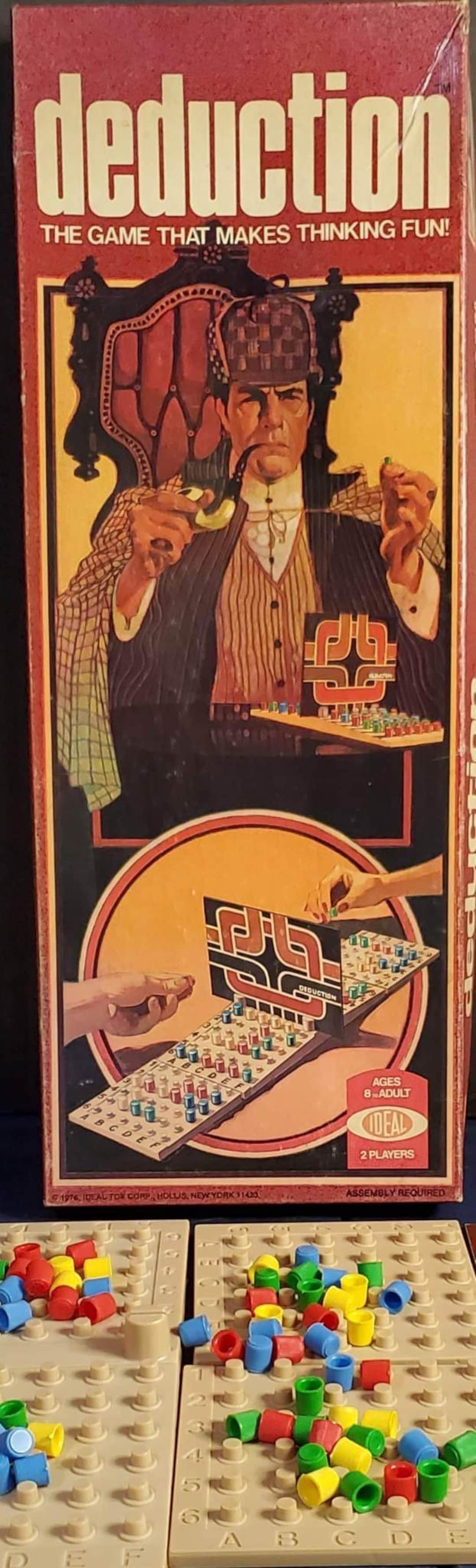 1970s Vintage Deduction Board Game by Ideal - 2 Players the Game That ...