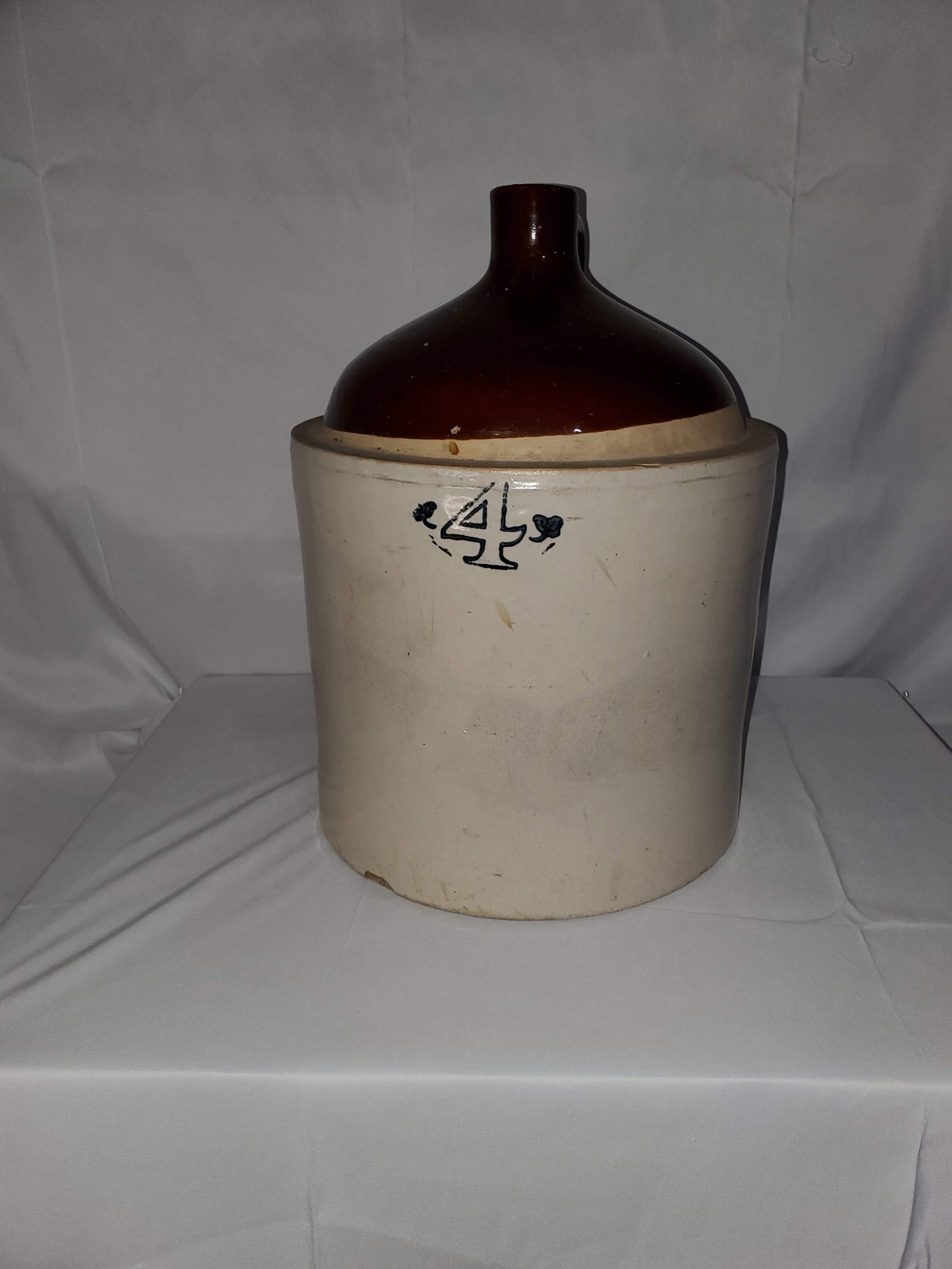 Stoneware Crock 4 Gallon - Etsy