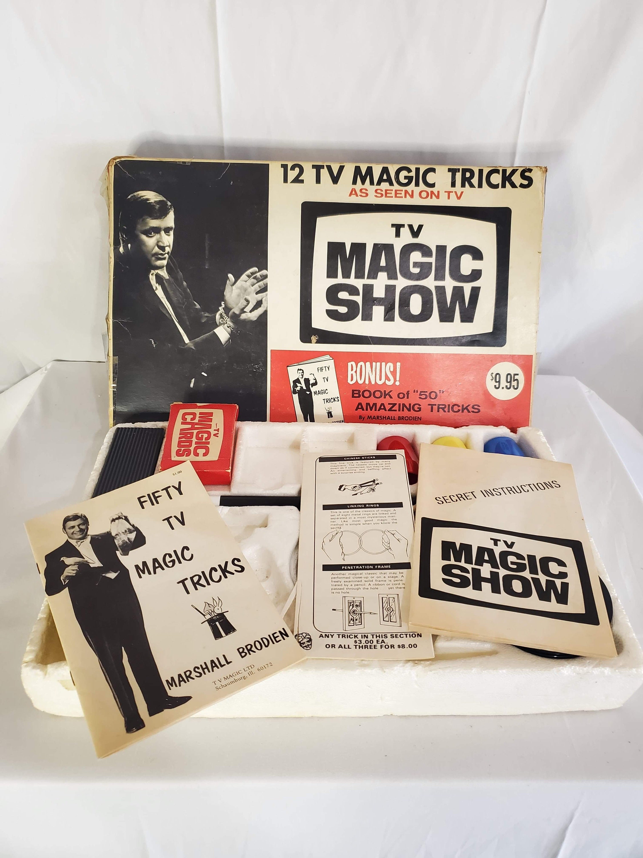 Vintage TV Magic Show Game, Books, Tricks, All You Need! - Etsy