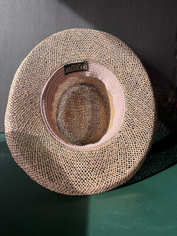 Vintage Duckster straw hat - Gem