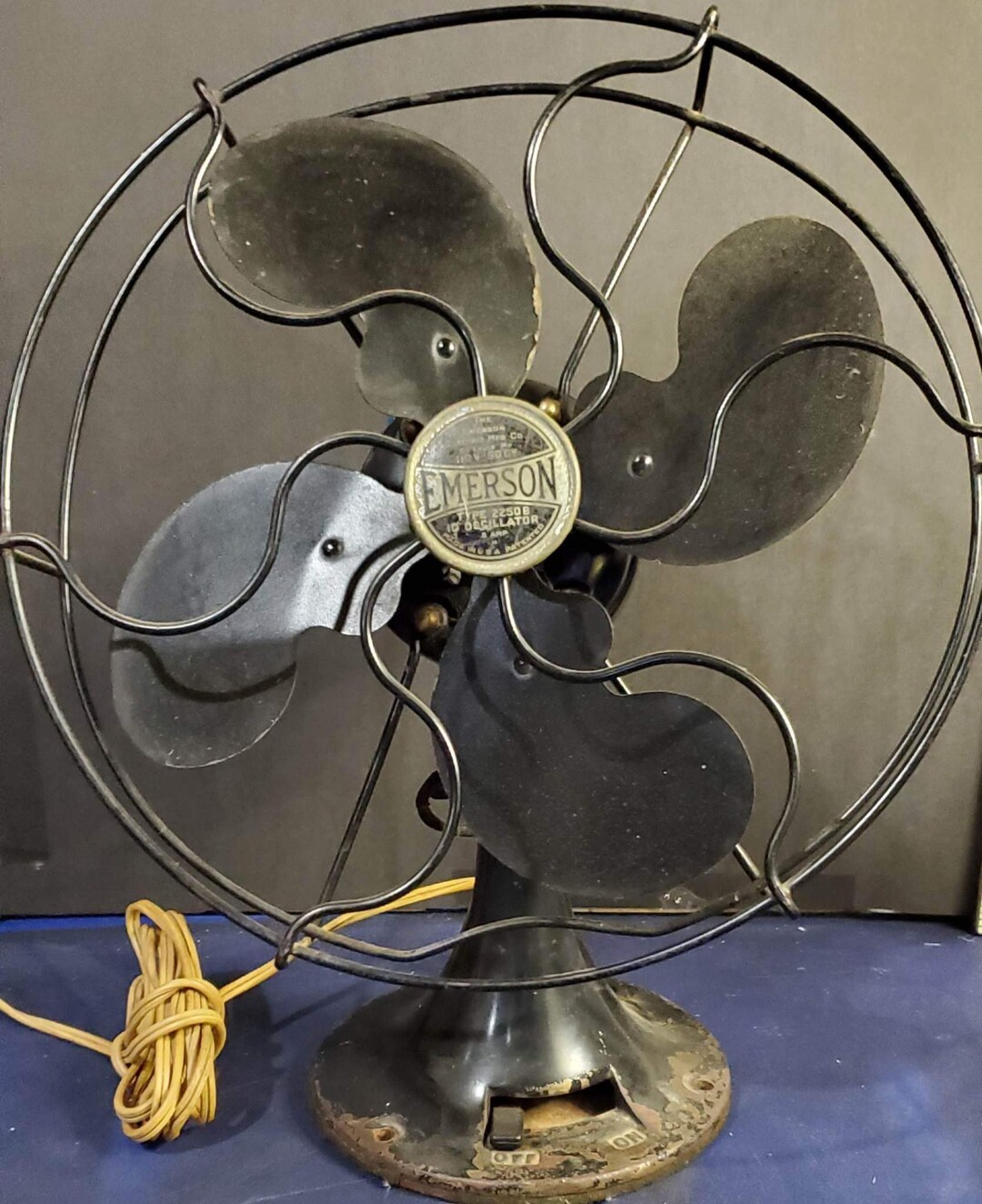 Vintage Emerson Electric 1920’s Metal Fan - Etsy